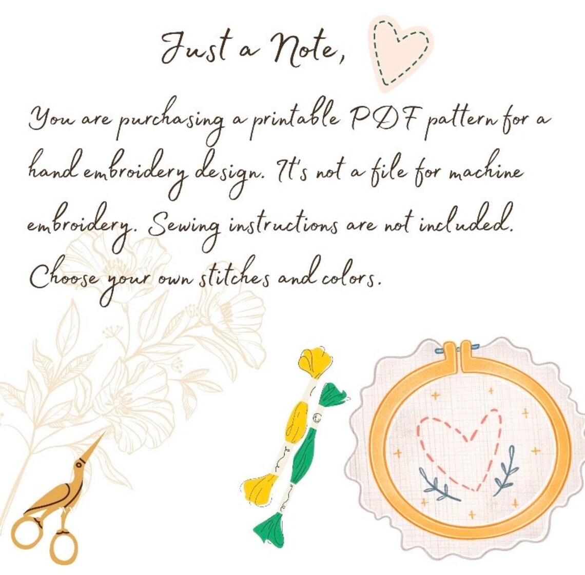 Lavender Circle Handmade Embroidery Pattern, PDF Pattern, Instant ...