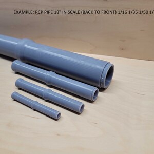 Precast, Concrete, RCP Pipes in Scale 1:35 for DIORAMA - Etsy