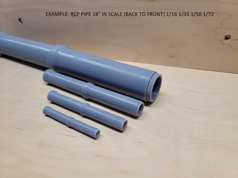 Precast, Concrete, RCP Pipes in Scale 1:35 for DIORAMA - Etsy