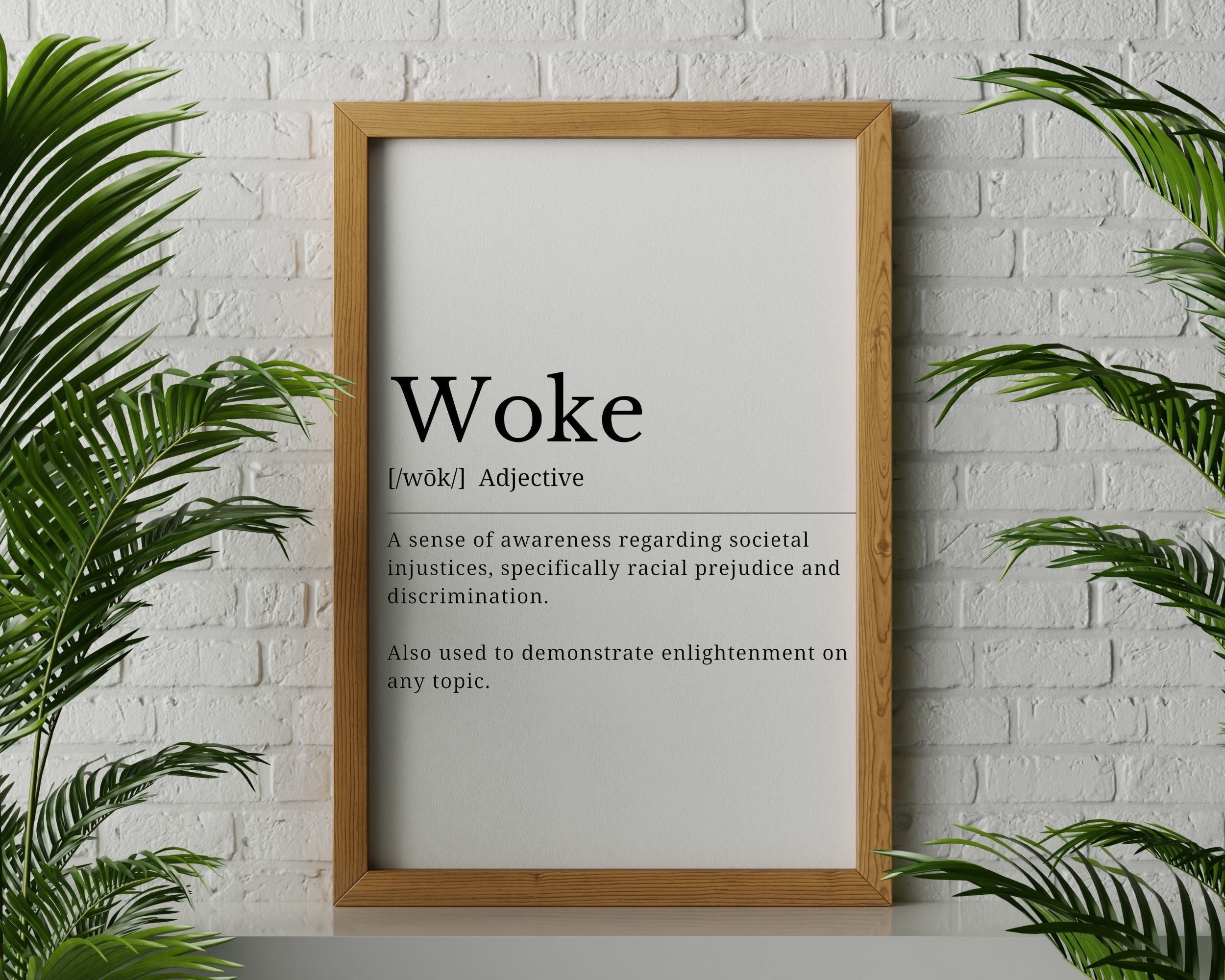Woke Definition Wall Art | Black Culture Definition Wall Art ...