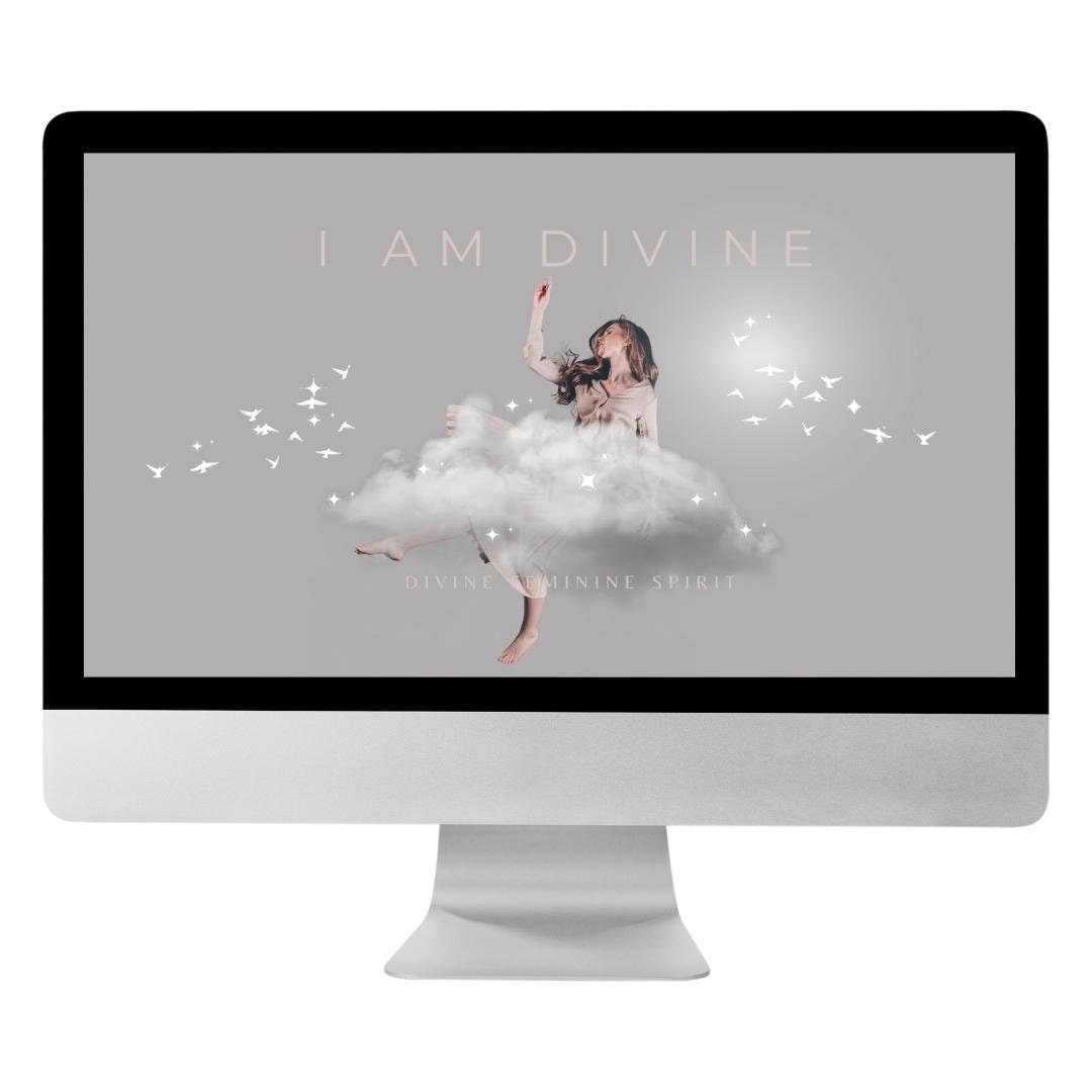 Live Wallpaper Divine Feminine Art I Am Divine Animated - Etsy