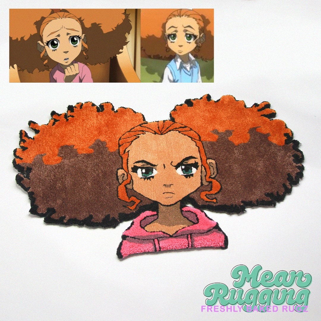 The Boondocks Rug Jazmine Dubois Anime Rug Custom Handmade - Etsy Australia