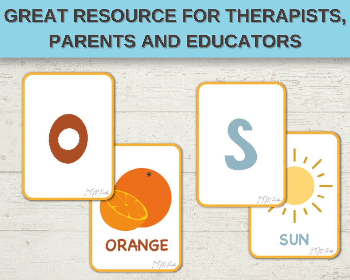 Flash Cards for Kids Alphabet Matching Game Memory Game - Etsy