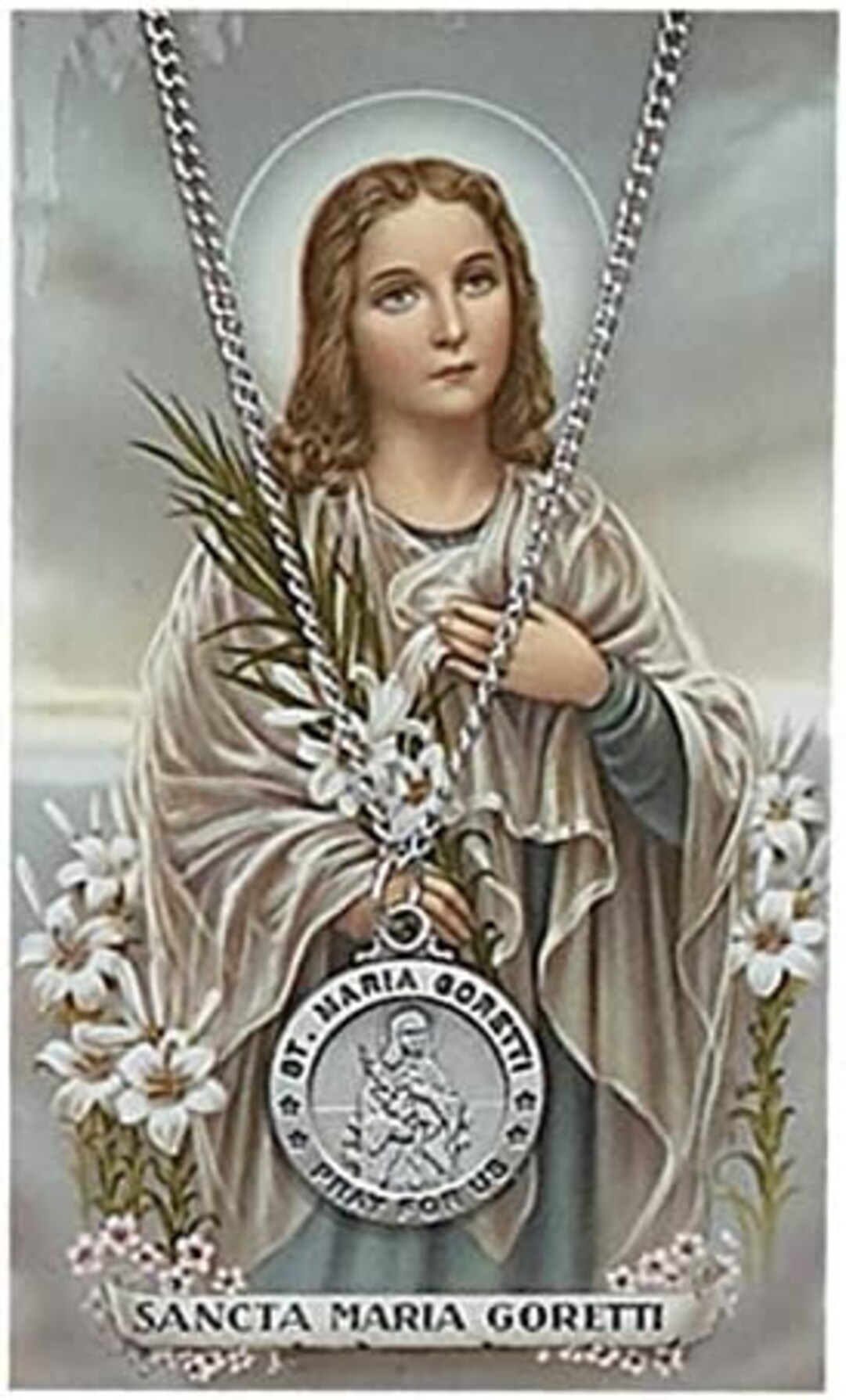 ST Maria Goretti Prayer Card S PSD600MG - Etsy