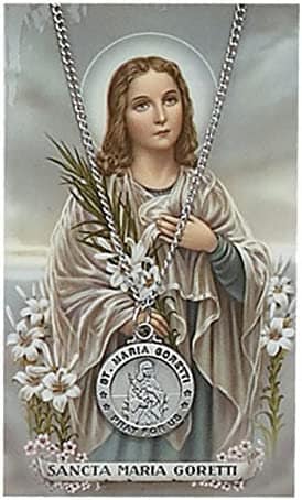 ST Maria Goretti Prayer Card S PSD600MG - Etsy