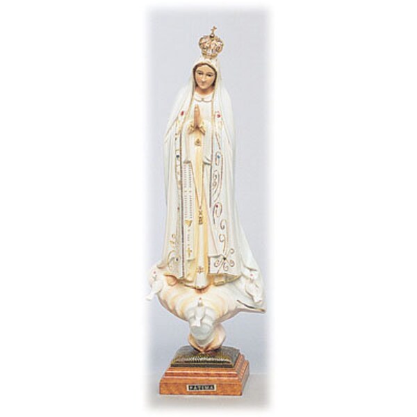 Virgin Mary Fatima Statue - Etsy
