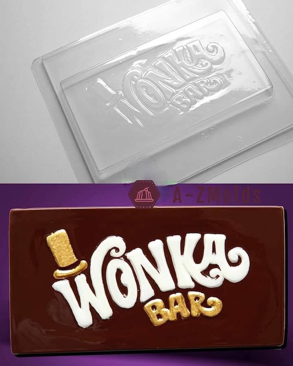 Wonka Chocolate Bar Mold | Etsy