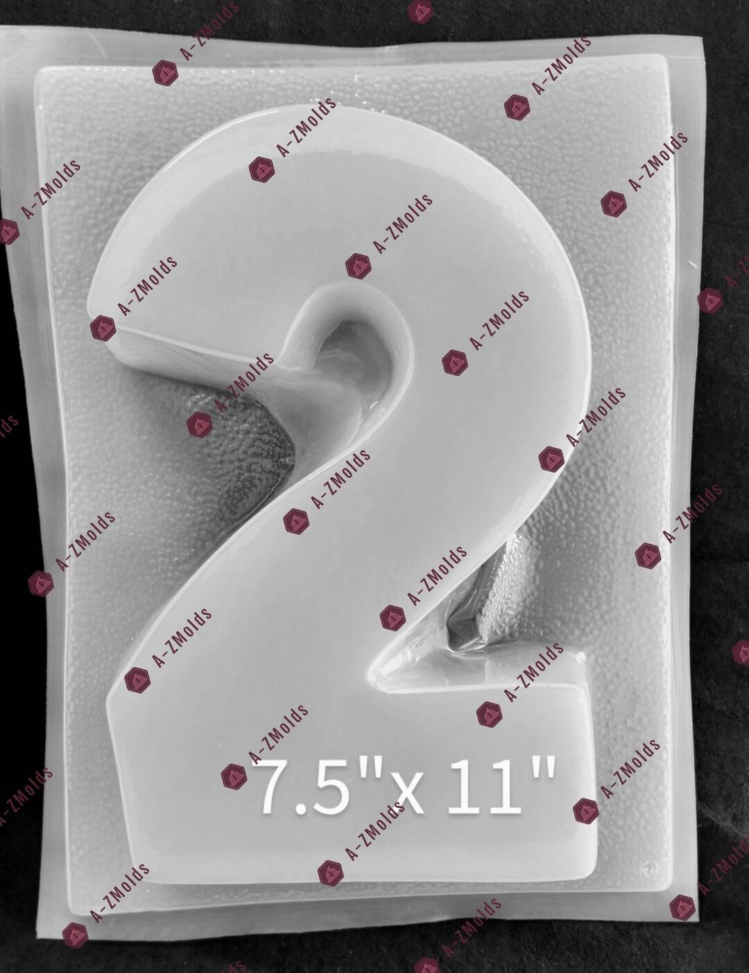 Number 2 Two Chocolate Jello Plaster - Etsy