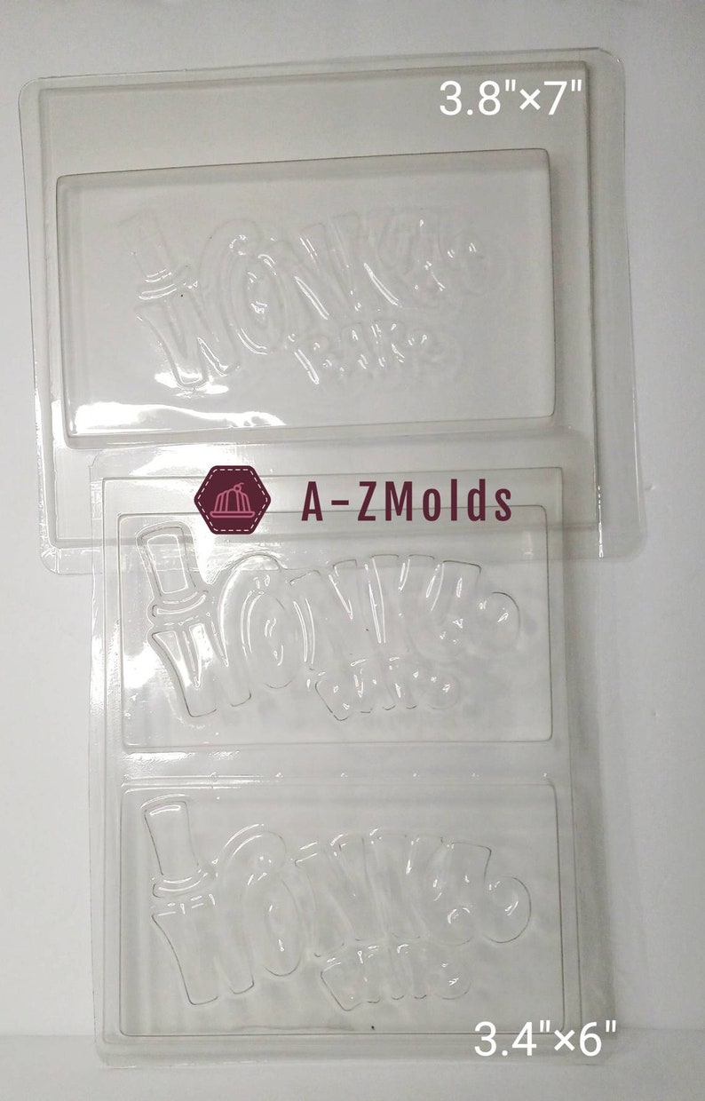 Wonka Chocolate Bar Mold - Etsy Australia