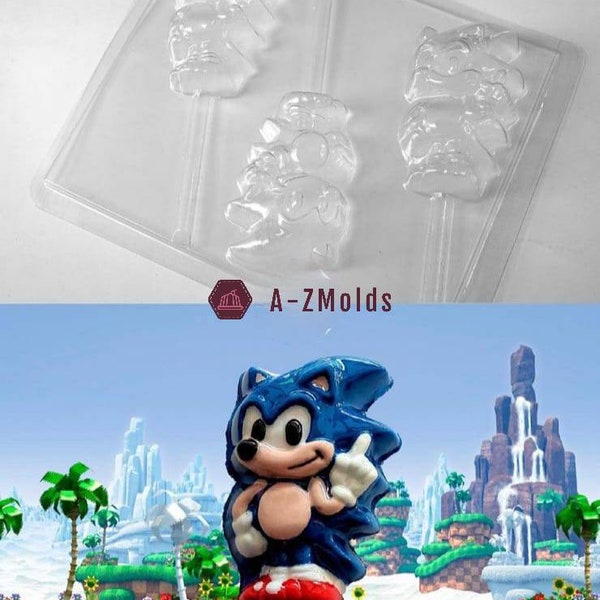 Sonic the Hedgehog Molds - Etsy