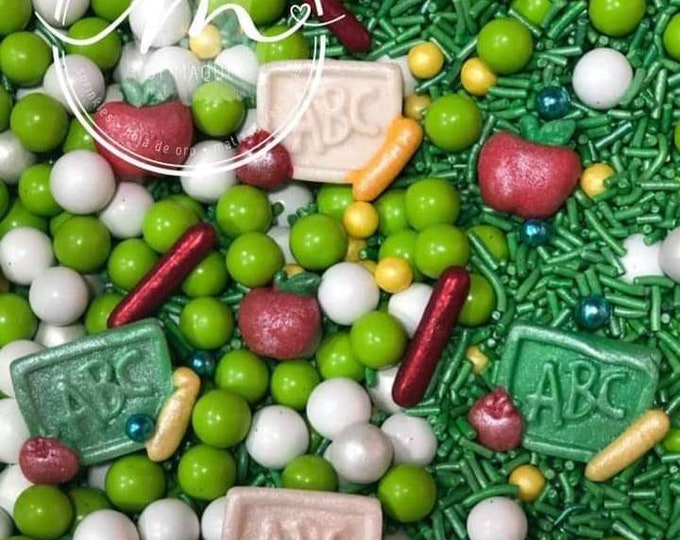 ABC Teacher School Sprinkles - Etsy