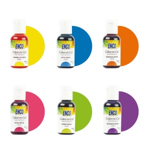 Neon Food Coloring Set - Etsy