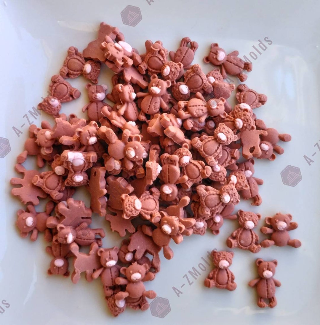 Teddy Bear Fondant/candy Figures - Etsy