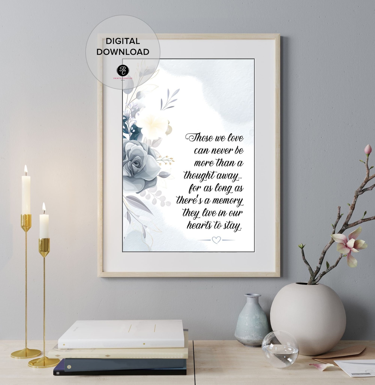 Bereavement Poem, Sympathy Quote Printable, Condolences Poem, Funeral ...