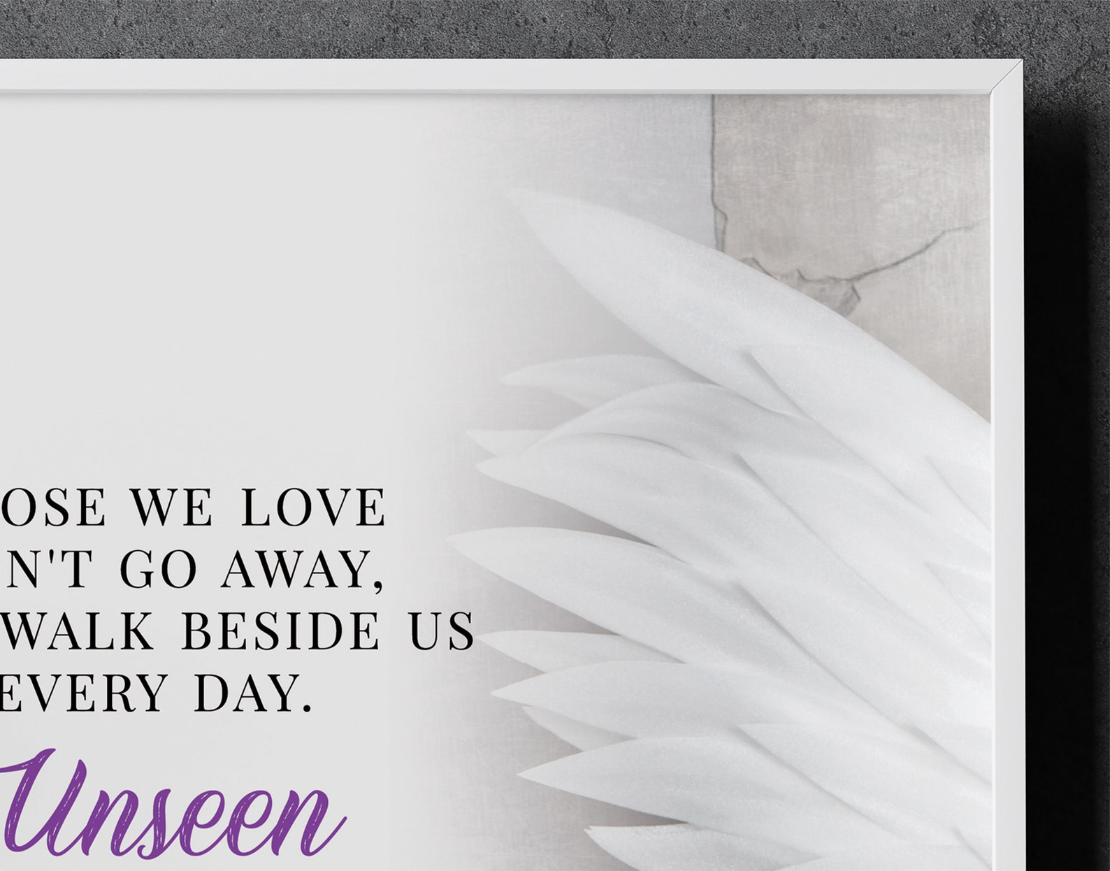 Memorial Quote Print, Printable Poem Memorial, Those We Love, in Memory ...