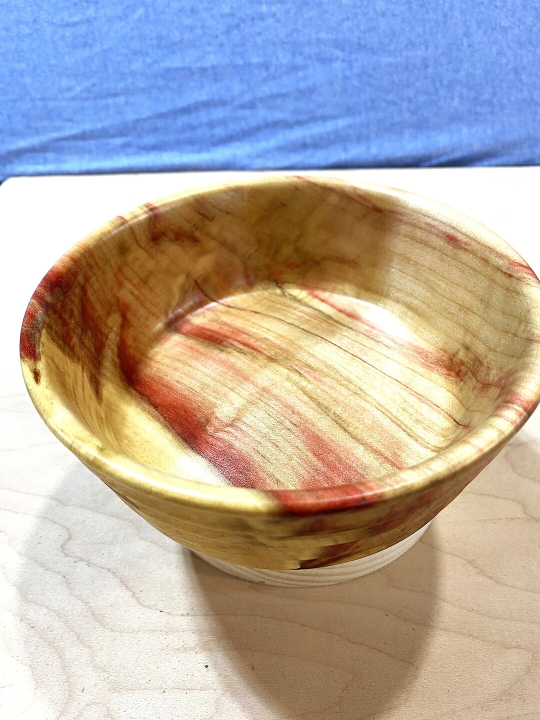 Box Elder Flame Handmade Wood Bowl - Etsy