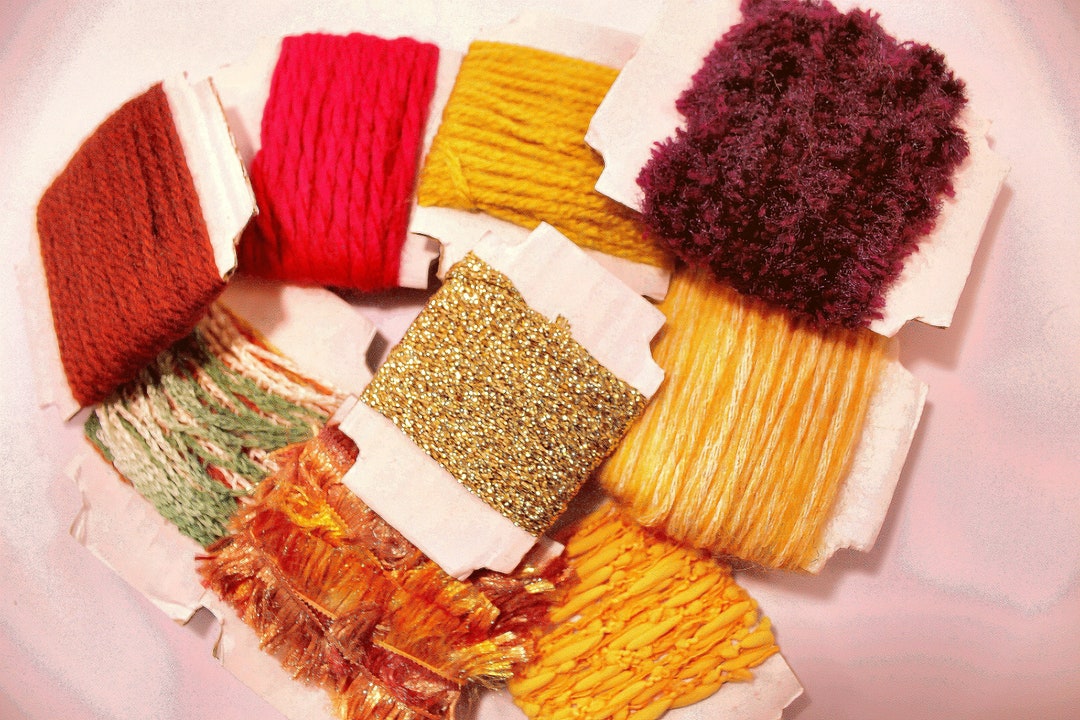 Crochet Selection of Threads Wool Thread Wool Filling - Etsy
