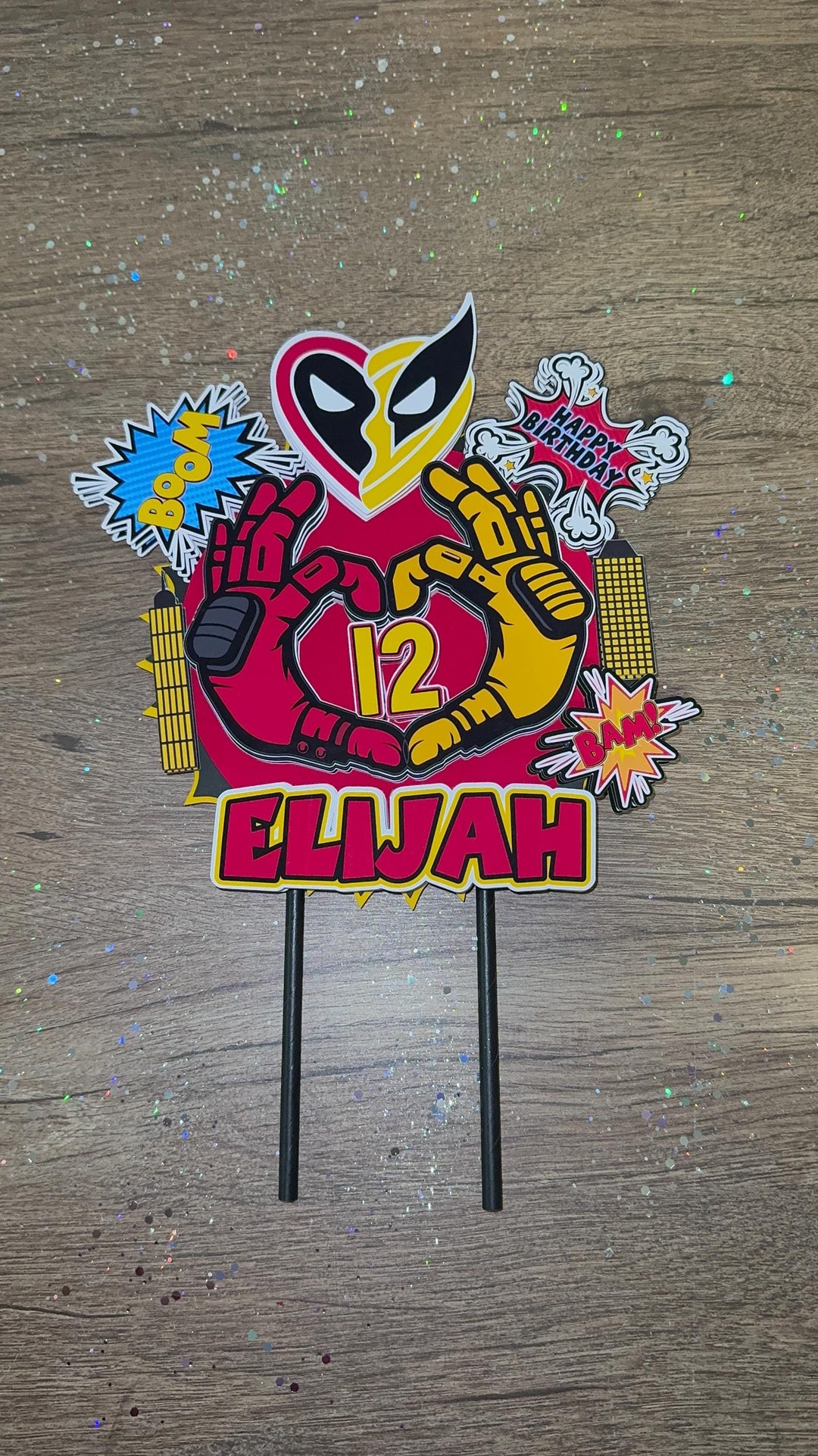 Trending Superhero Cake Topper , Superhero Cake Topper , Wolve Cake ...