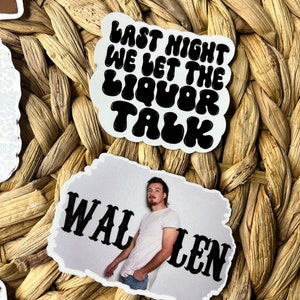 Morgan Sticker Pack , Wallen , Wallen Stickers , Country Music Stickers ...