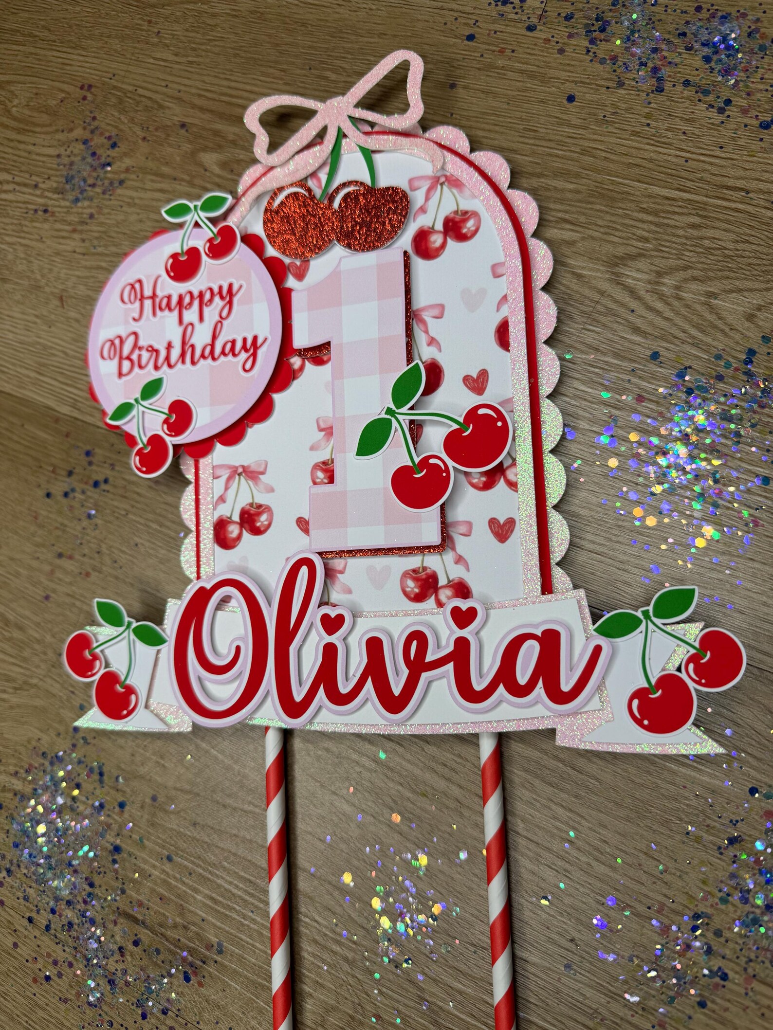 She’s the Cherry on Top Cake Topper , Cherry Cake Topper , Cherry and ...
