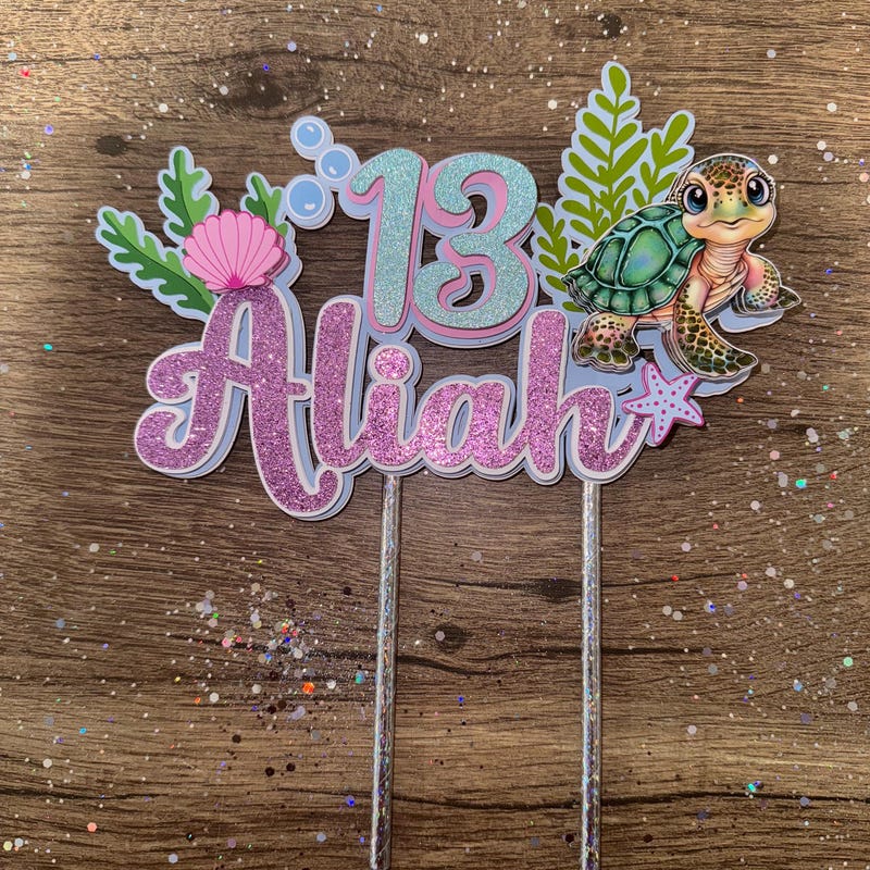 Beach Cake Topper - Etsy