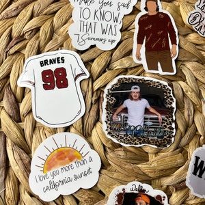 Morgan Sticker Pack , Wallen , Wallen Stickers , Country Music Stickers ...