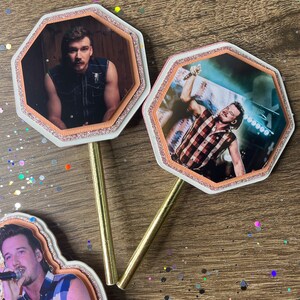 Country Singer Cupcake Toppers , Country Music , Country Singer ...