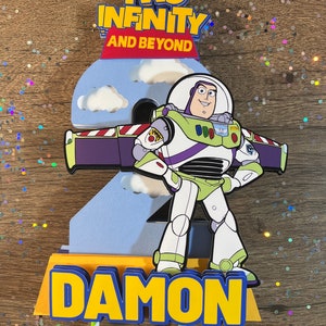 Buzz Cake Topper , Two Infinity Cake Topper , Toy Cake Story Topper ...