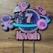 Galaxy Cake Topper, 3D Space Theme Birthday Cake Topper , Glitter Cake ...