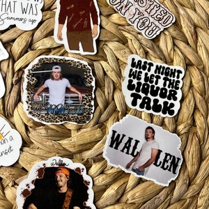 Morgan Sticker Pack , Wallen , Wallen Stickers , Country Music Stickers ...