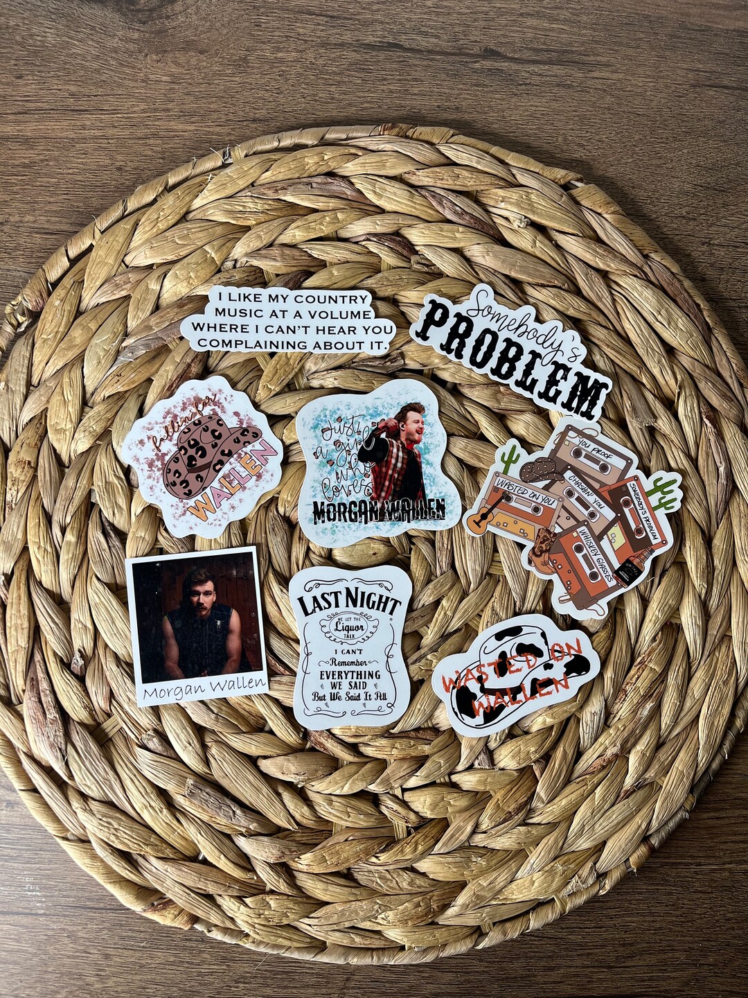 Morgan Sticker Pack , Wall..en , Wallen Stickers , Country Music ...