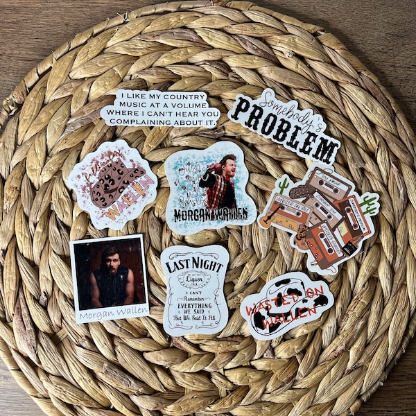 Morgan Wallen Stickers - Etsy