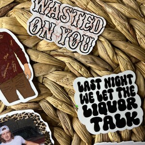 Morgan Sticker Pack , Wallen , Wallen Stickers , Country Music Stickers ...