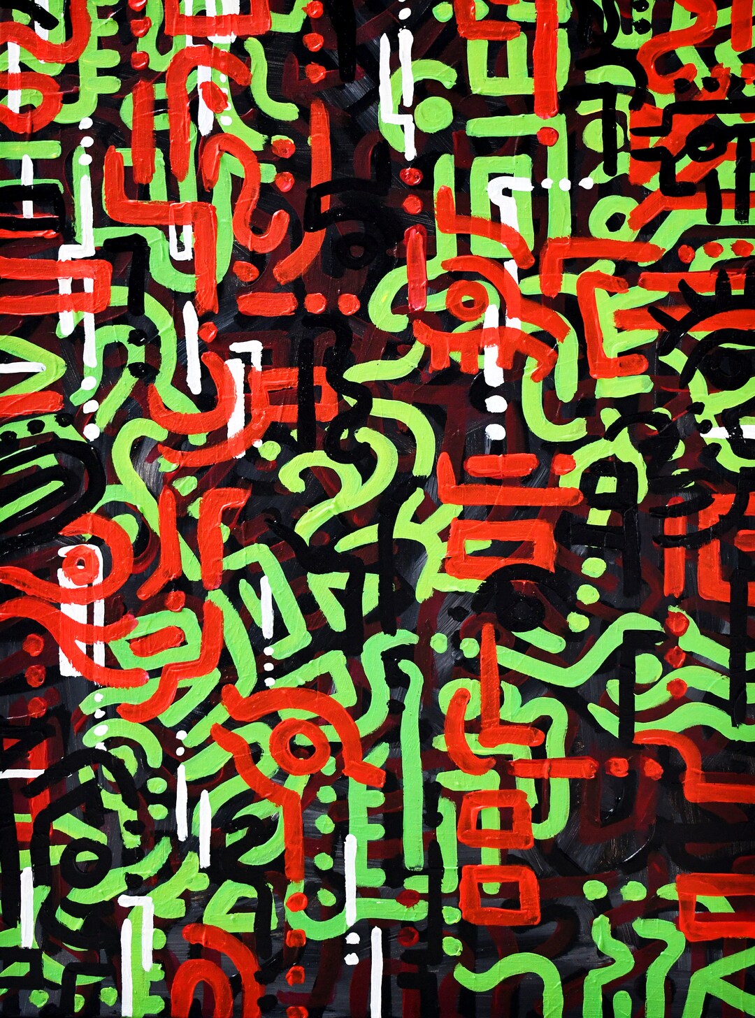 Deep Noise (dark Abstract Art, Trippy Wall Art, Psychedelic Art Prints ...