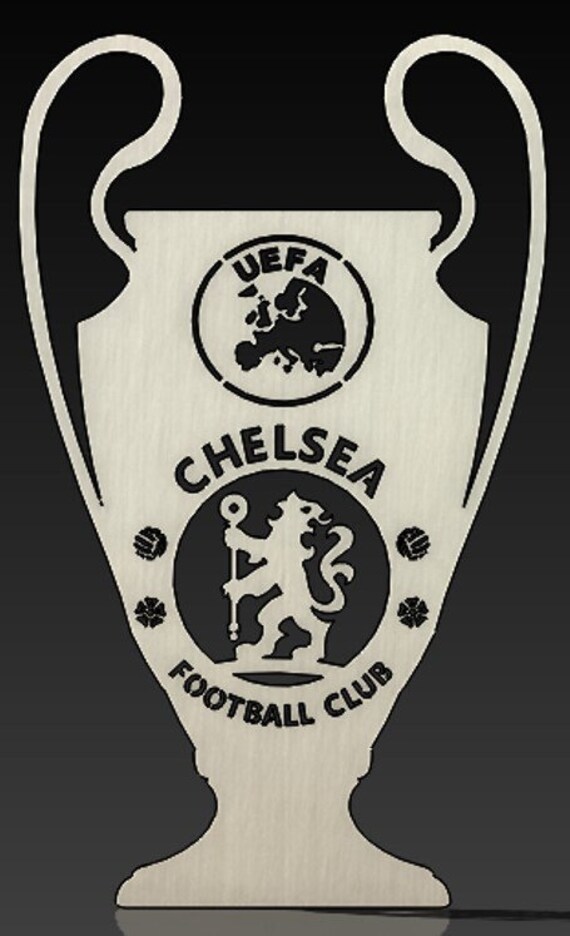 Football Club Wall Decor DXF File for Laser Waterjet and | Etsy