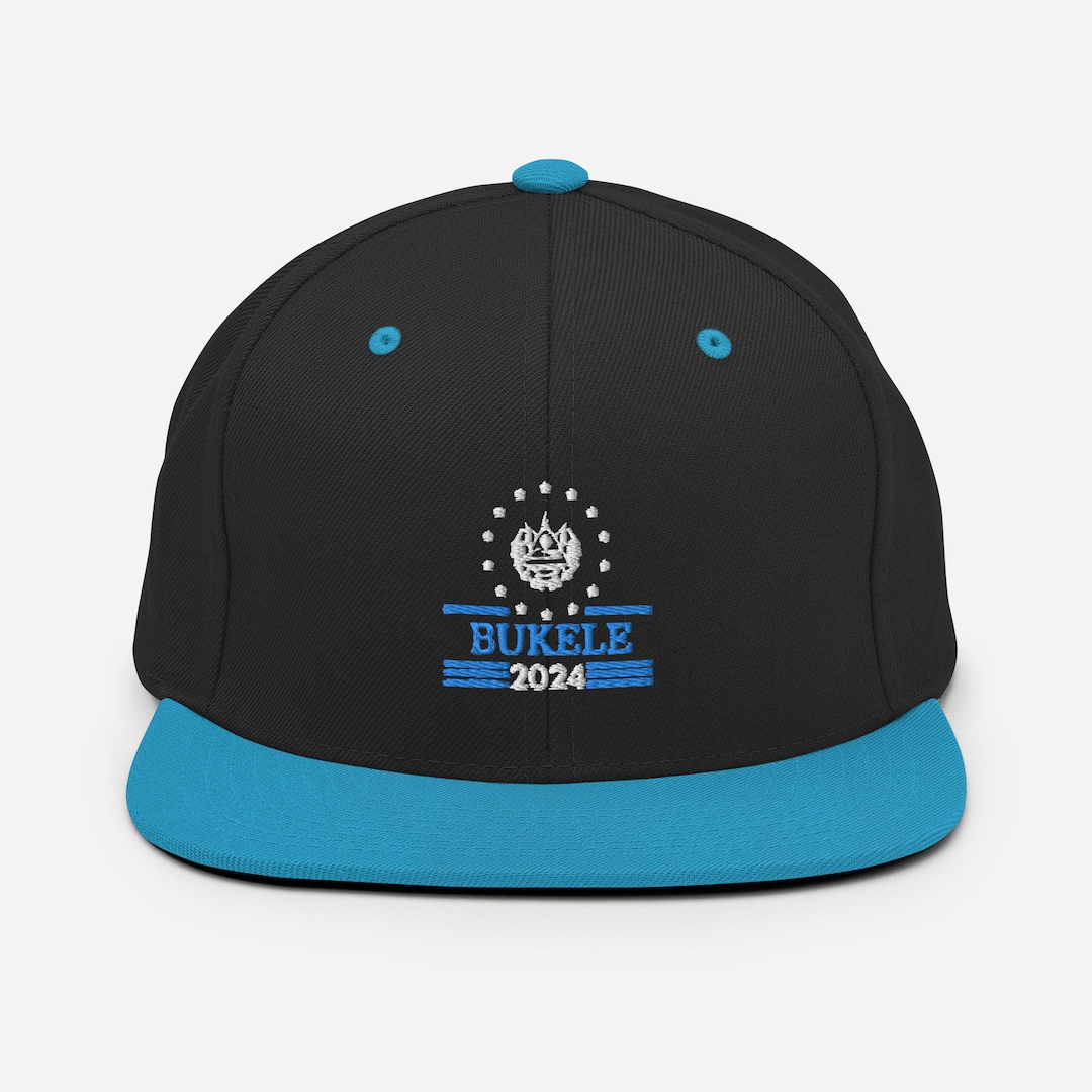 Bukele 2024 Snapback Embroidered Hat - Etsy
