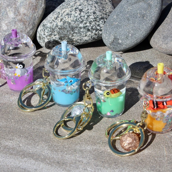 Floating Keychain - Etsy