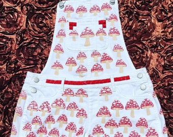 Mushroom Overalls Women | Etsy
