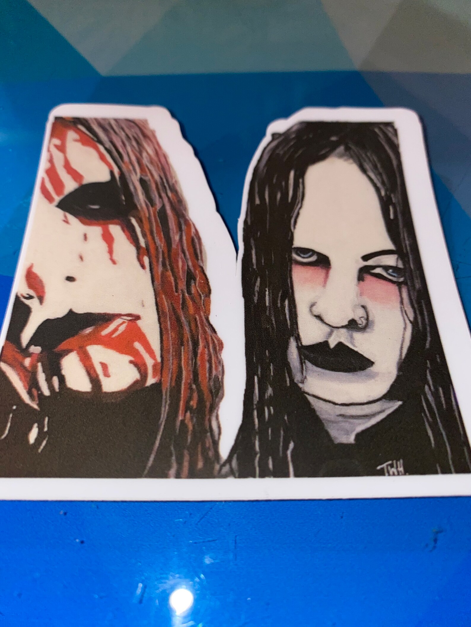 Joey Jordison Die-cut Stickers. Slipknot Murderdolls. - Etsy