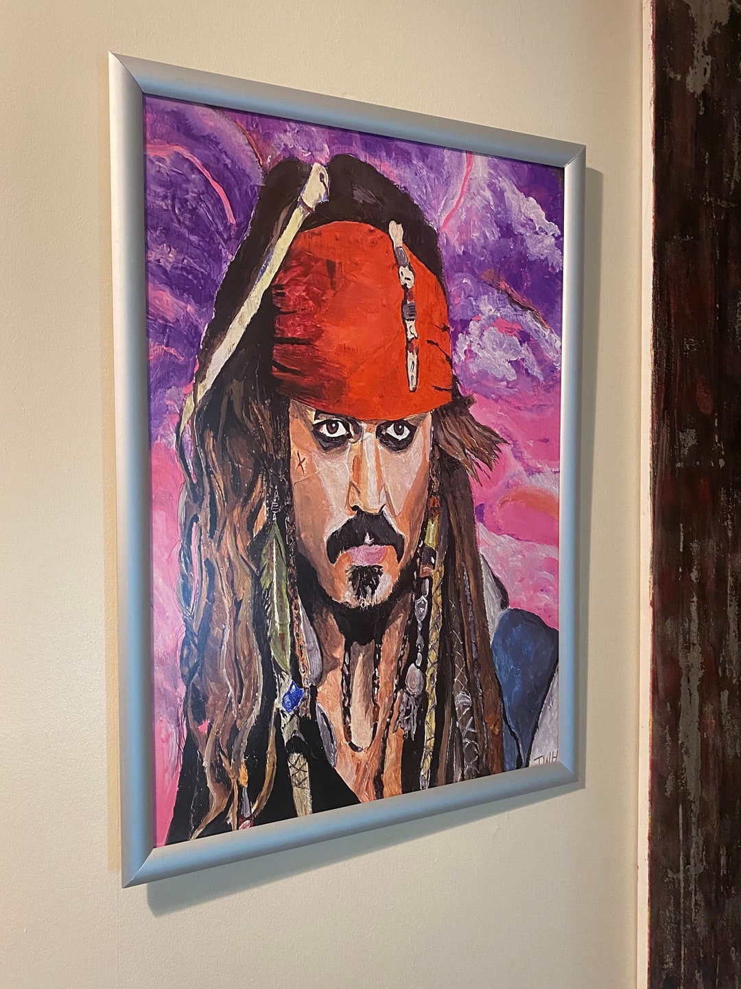 Johnny Depp, Captain Jack Sparrow, A2 Print, Prints, Artwork, Original ...