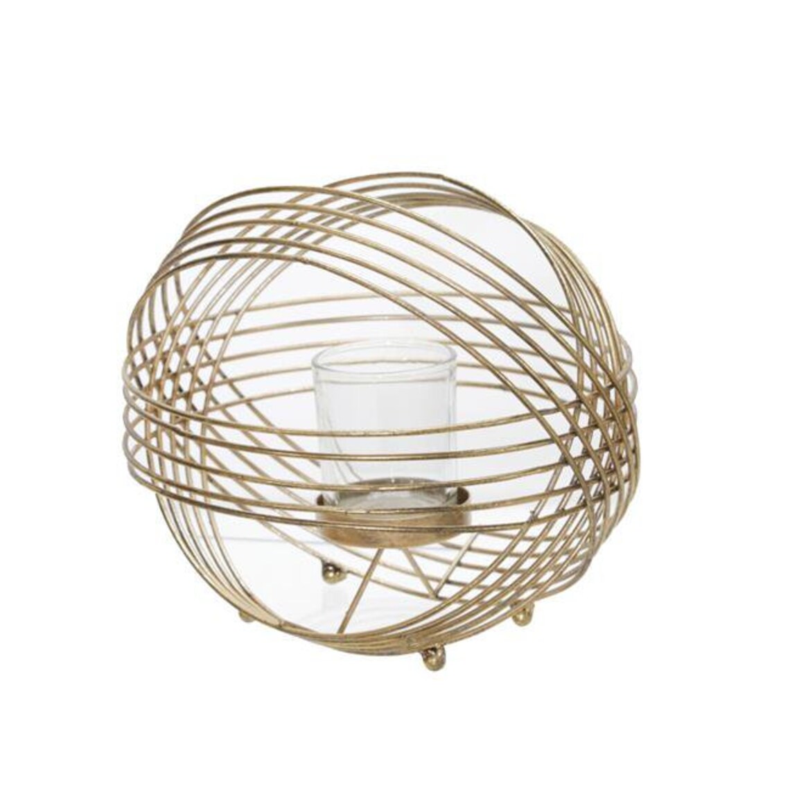 Gold Metal Sphere Tea Light Candle Holder 9 - Etsy