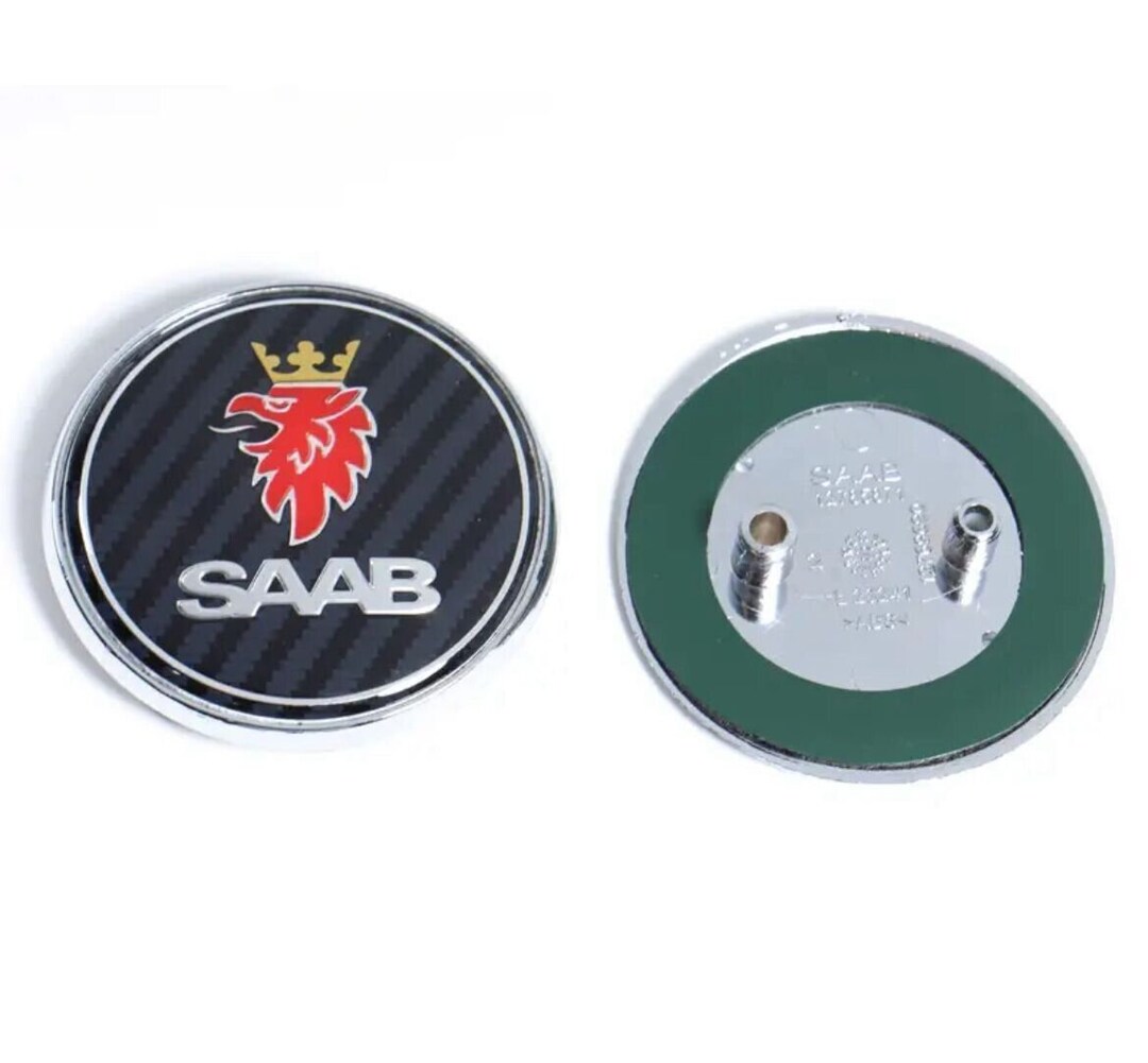 Saab Boot Rear Trunk Badge Emblem 93 9-3 Saloon Years 03-10 12785871 2 ...