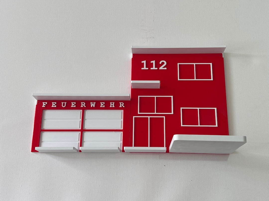 Fire Station Suitable for the Tonie Shelf Tonie Tonie Box Tonies - Etsy
