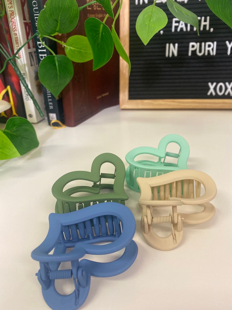 Claw Clips Packs 2-pack 3-pack Clip Accessory Pack Color - Etsy