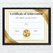 Certificate of Completion for Adults Participation Awards for ...