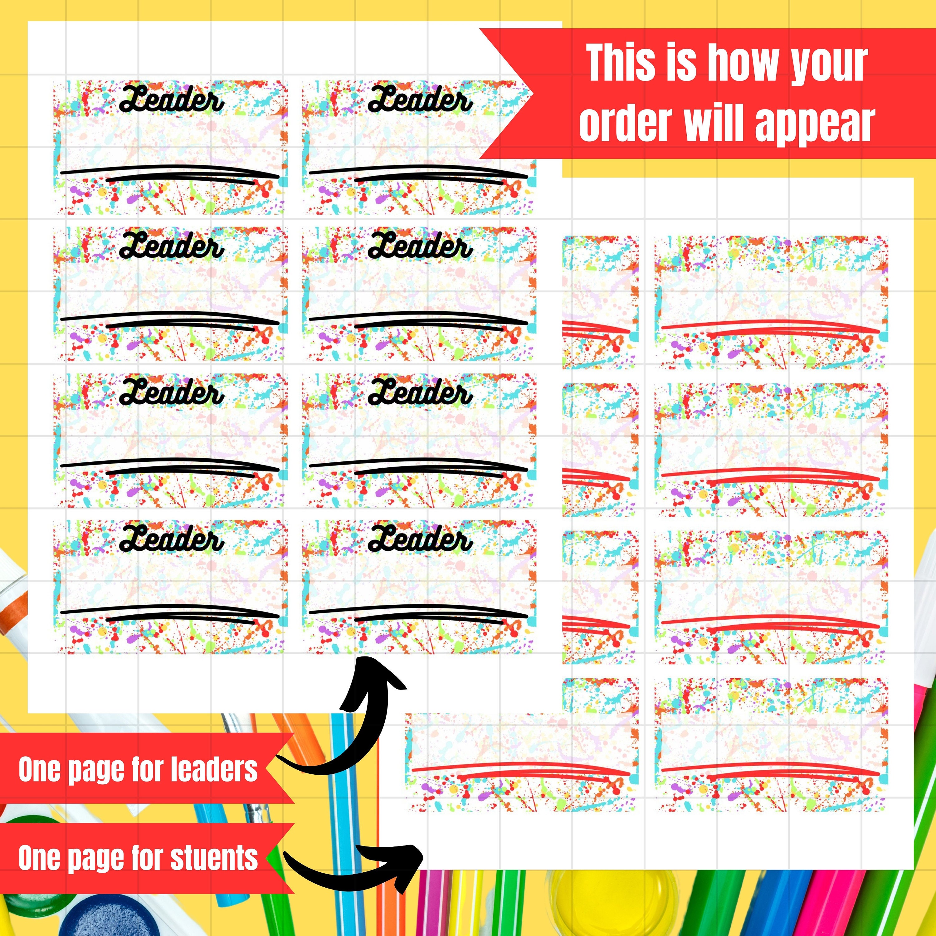 Vacation Bible School Name Tags for VBS Bible Adventure Camp Bible Week ...