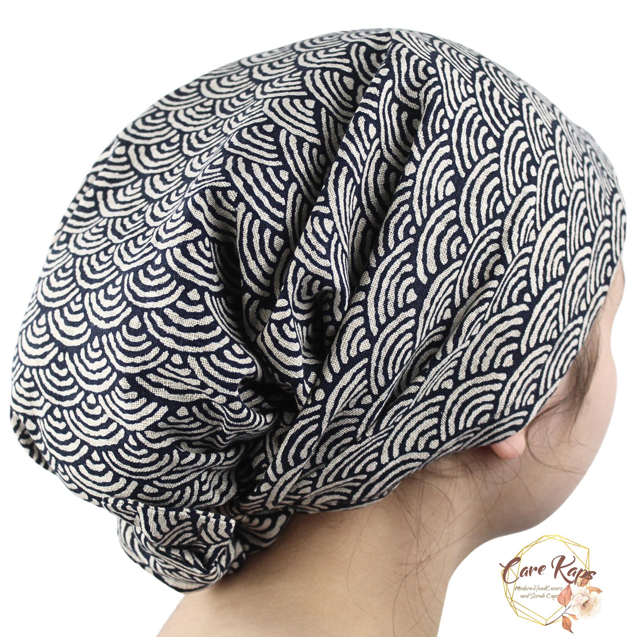 Handmade Japanese Hair Wrap: Adjustable Turban Chemo Head Cover - Etsy