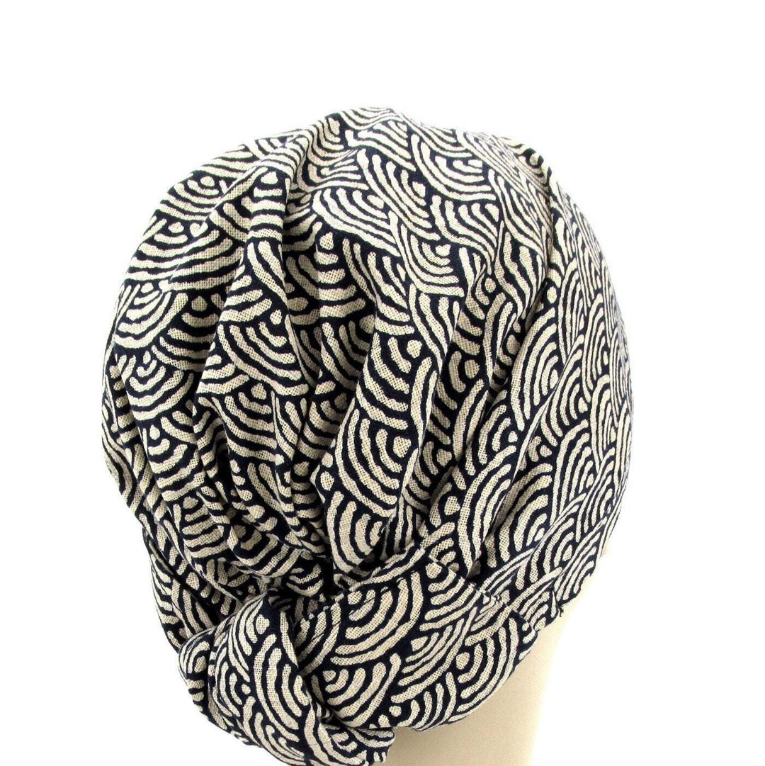 Adjustable Japanese Hair Wrap | Traditional Turban Head Scarf ...