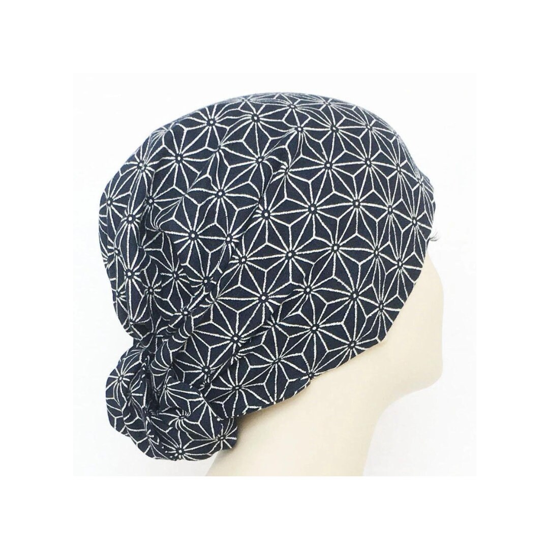 Japanese Patchwork Hair Wrap, Headscarf Tichel, Head Scarf, Hair ...