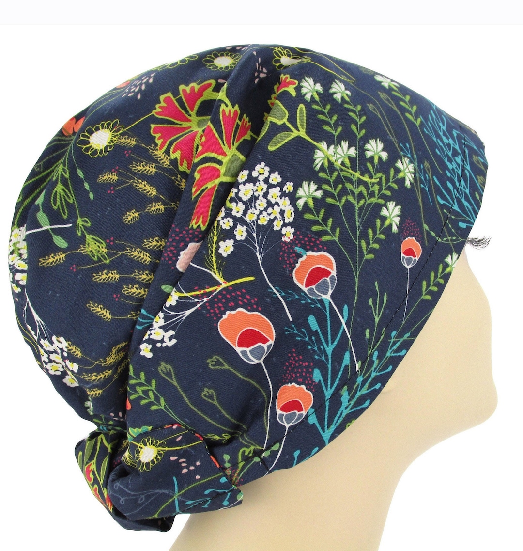 Blue Folk Meadow Luxury Head Scarves for Women . Modesty Scarf - Etsy